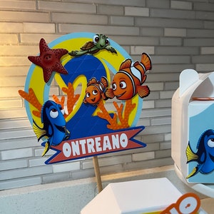 Nemo Cake Topper/ Finding Nemo Topper/ Nemo Party Decorations - Etsy