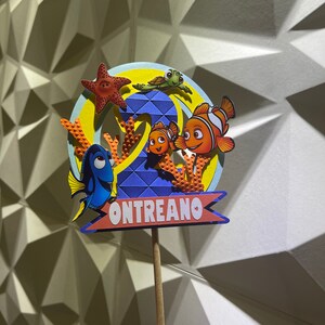 Nemo Cake Topper/ Finding Nemo Topper/ Nemo Party Decorations - Etsy