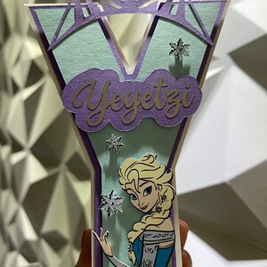 Frozen 3D Letter / Elsa 3D Letter / Numbers and Letters 3D / Letters ...