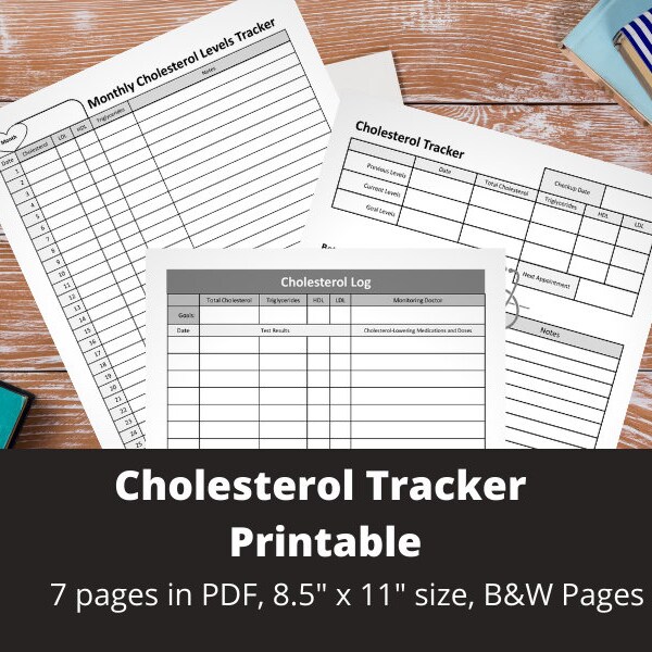 Cholesterol Tracker - Etsy