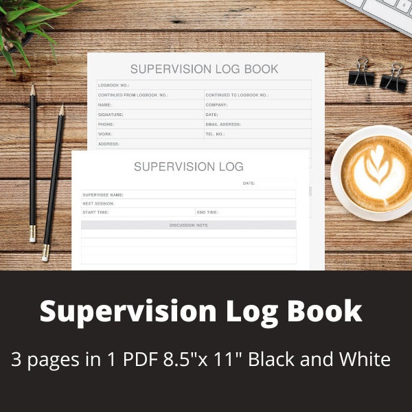 Supervision Log - Etsy