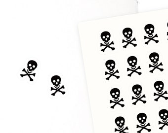 Jolly Roger Stickers - Etsy