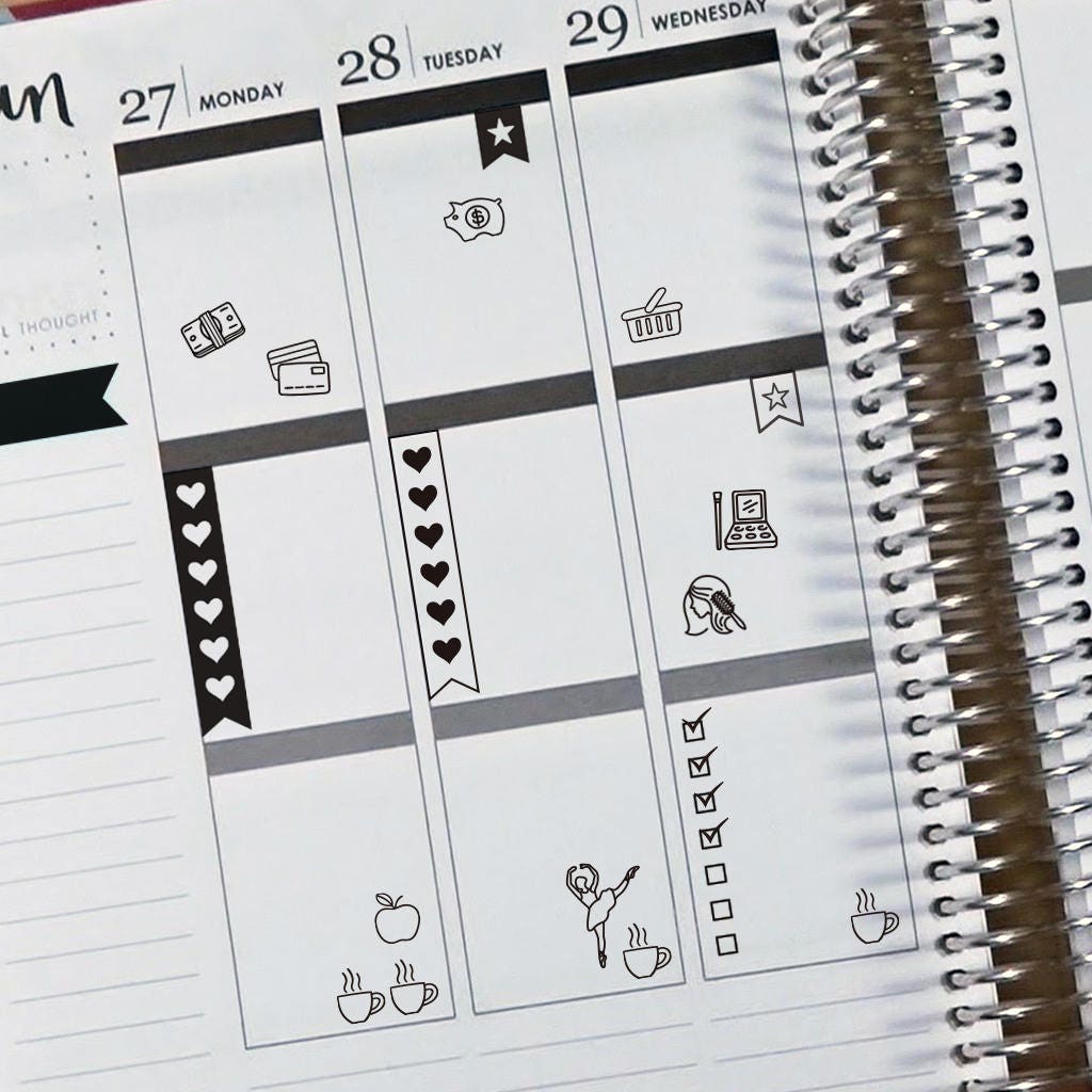Clear Waterproof Planner Sticker. Clear Money Sticker, Dollar Label ...
