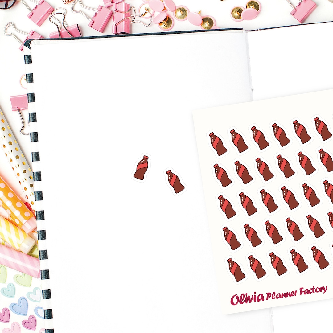M193 Coke Stickers / Soda Stickers / Food Stickers / Cute Stickers ...