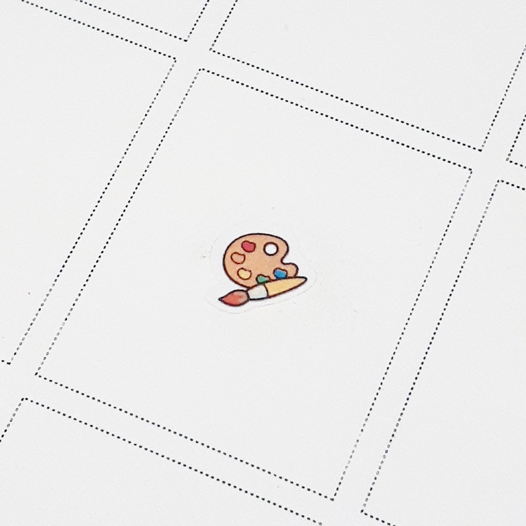 M086 PALLET Stickers / Painting Stickers / Daily Life Stickers / Matte ...