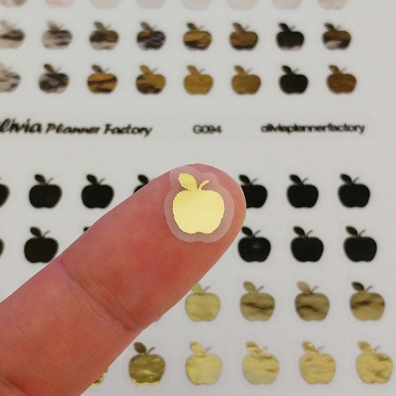 Apple Logo Stickers - Etsy