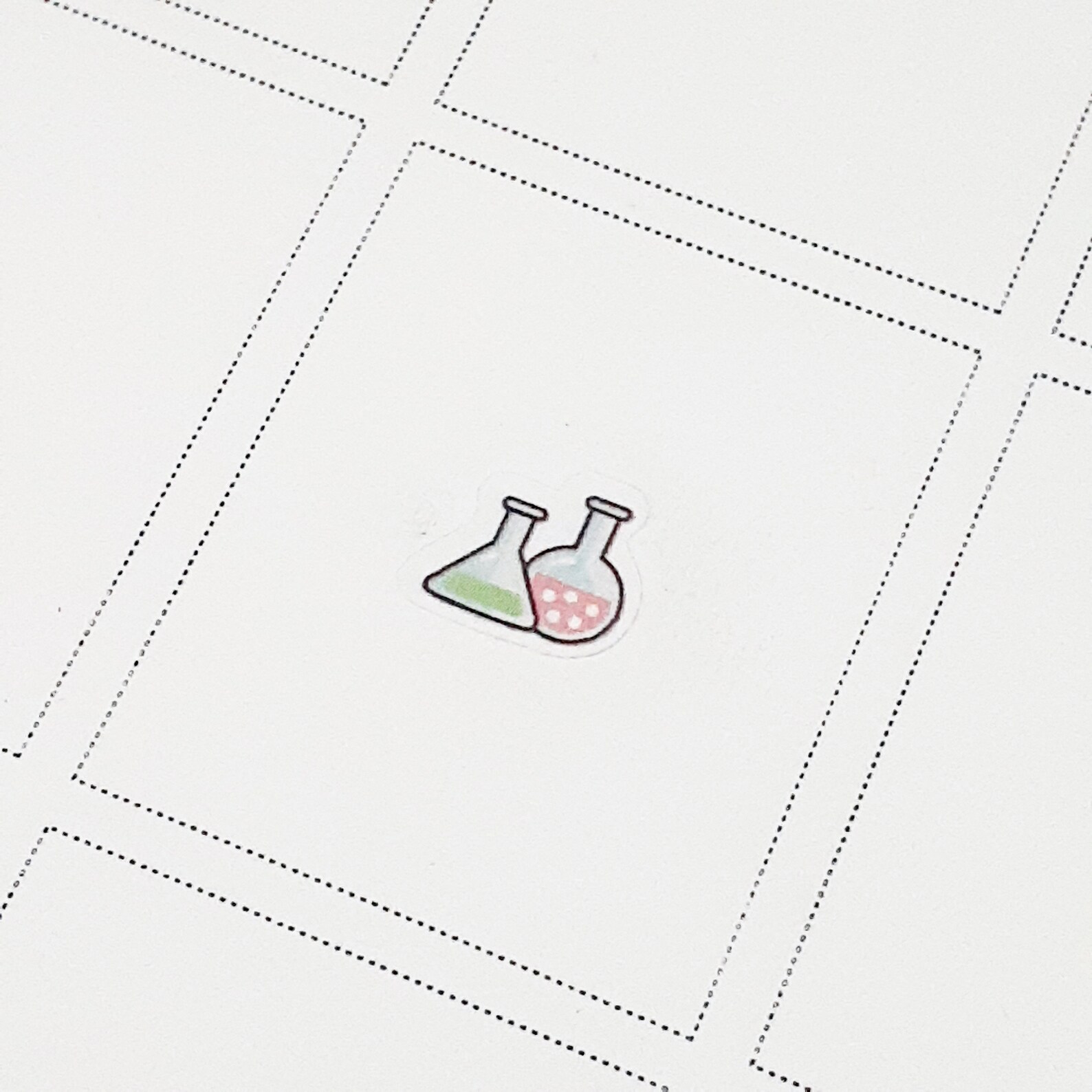 M085 EXPERIMENT Stickers / Laboratory Stickers / Daily Life Stickers ...