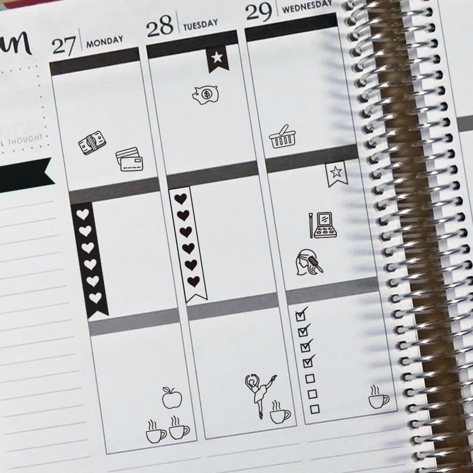 Clear Waterproof Planner Sticker. Clear Knitting Sticker, Knitting ...