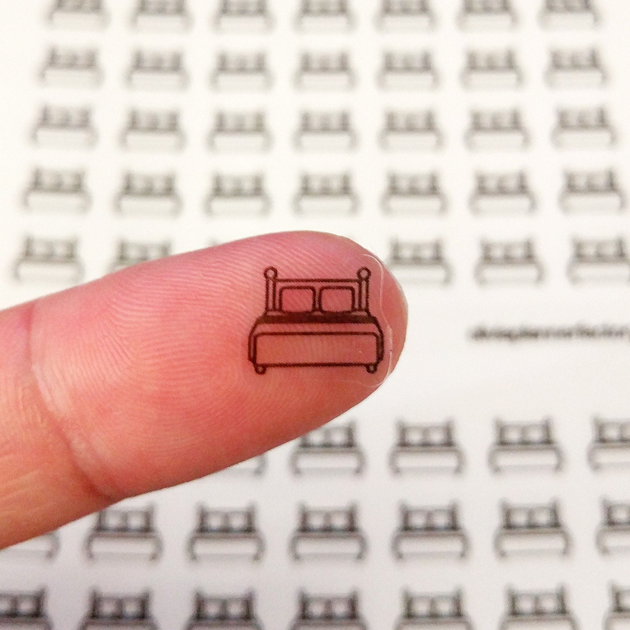 L321 Bed Sticker Sleeping Sticker Bedroom Sticker ECLP - Etsy