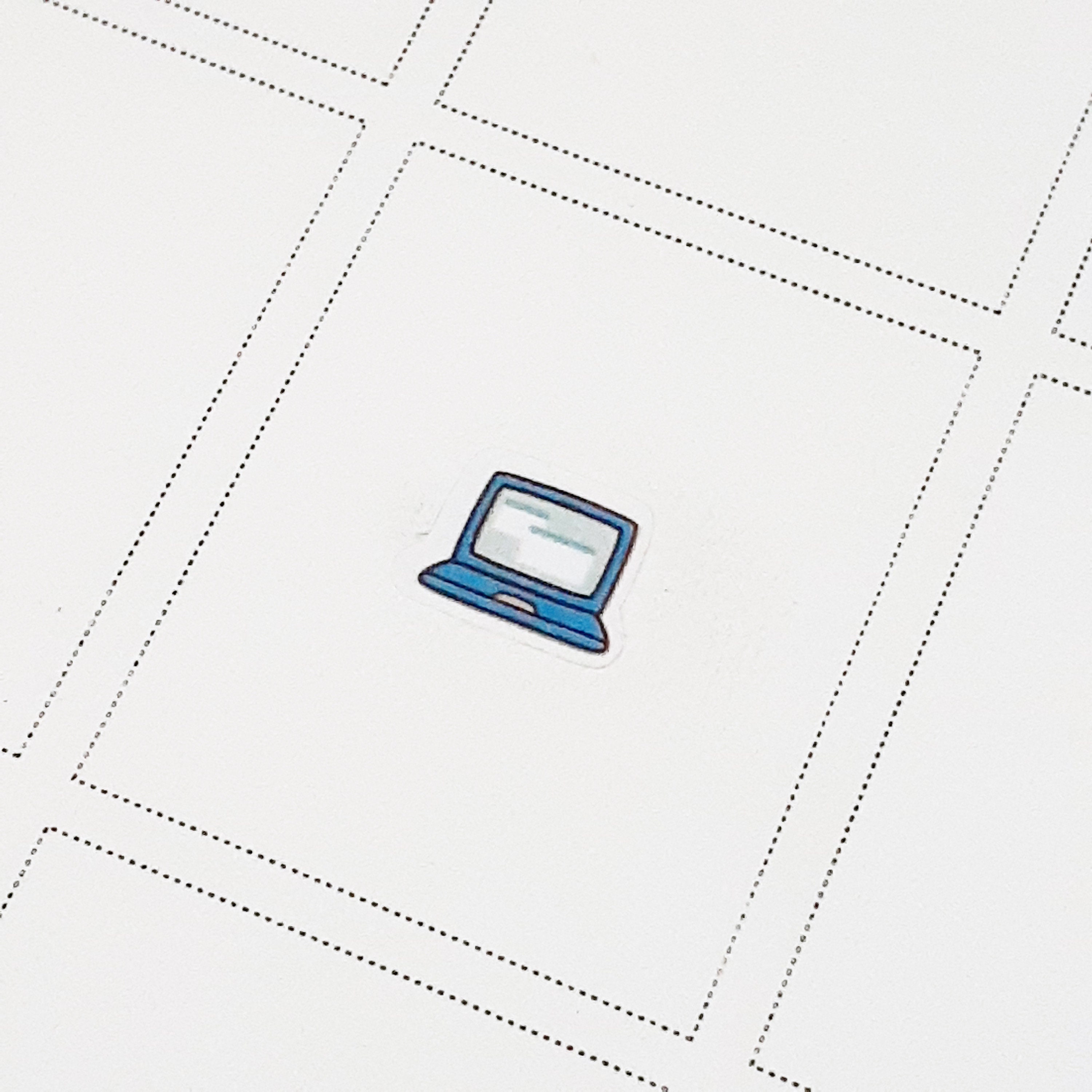 M096 LAPTOP Stickers / Computer Stickers / Daily Life Stickers | Etsy