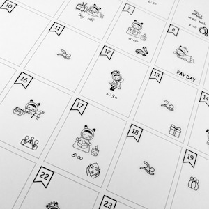 S040 Clear Airplane Stickers, Travel Stickers, Clear Planner Stickers ...