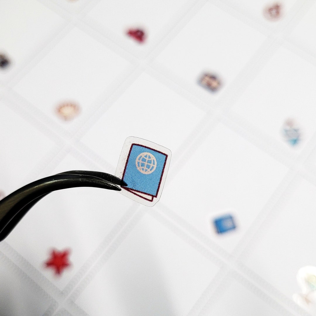 C110 PASSPORT Stickers / Vacation Stickers / Daily Life Stickers ...