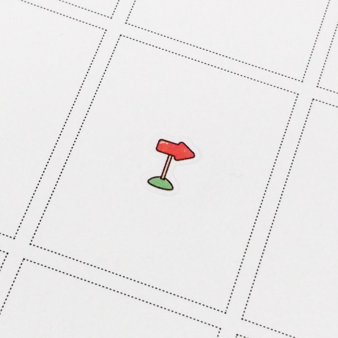 M128 DIRECTION Stickers / Vacation Stickers / Daily Life Stickers ...