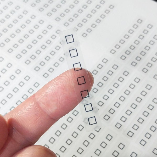 Check List Sticker - Etsy