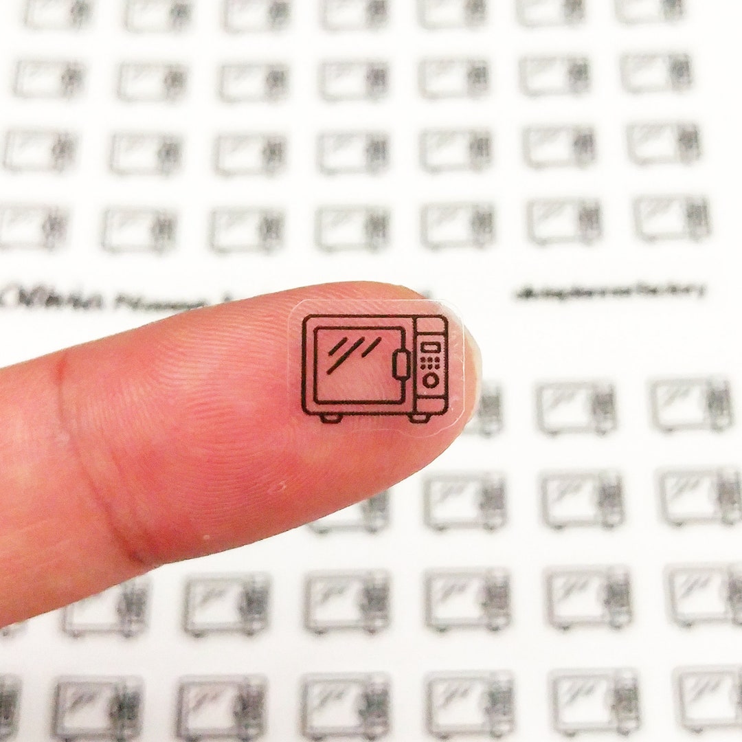 L315 Microwave Sticker, Frozen Food Sticker, Lunch Sticker, ECLP ...