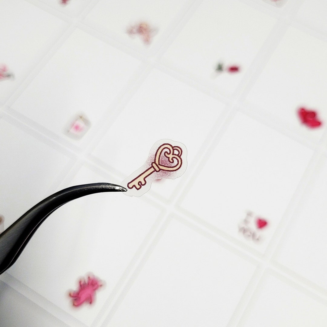 C429 Clear Key Sticker, Promise Icon, Valentine Stickers, Transparent ...