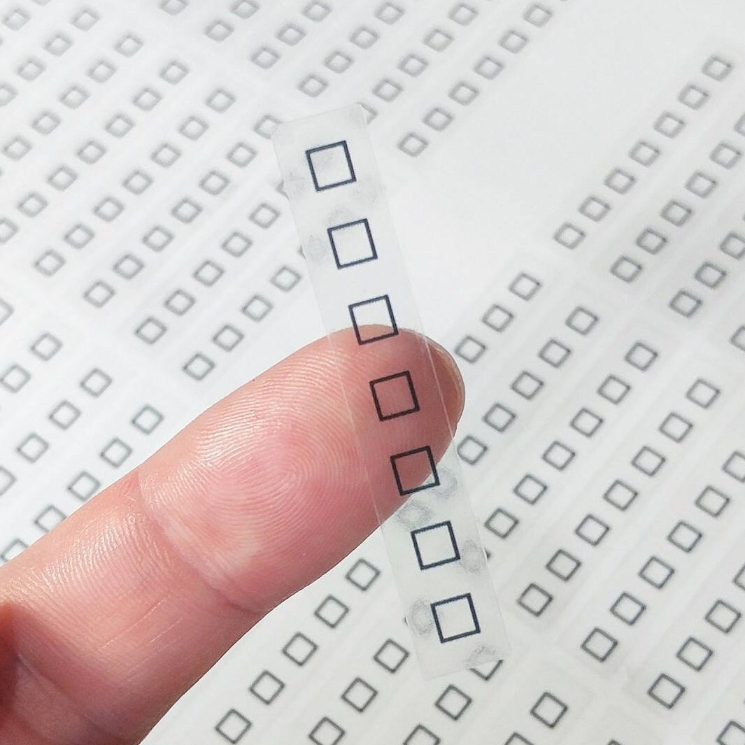 64 Pcs Check Box List 88pcs Check Mark Sticker Combo. Check | Etsy