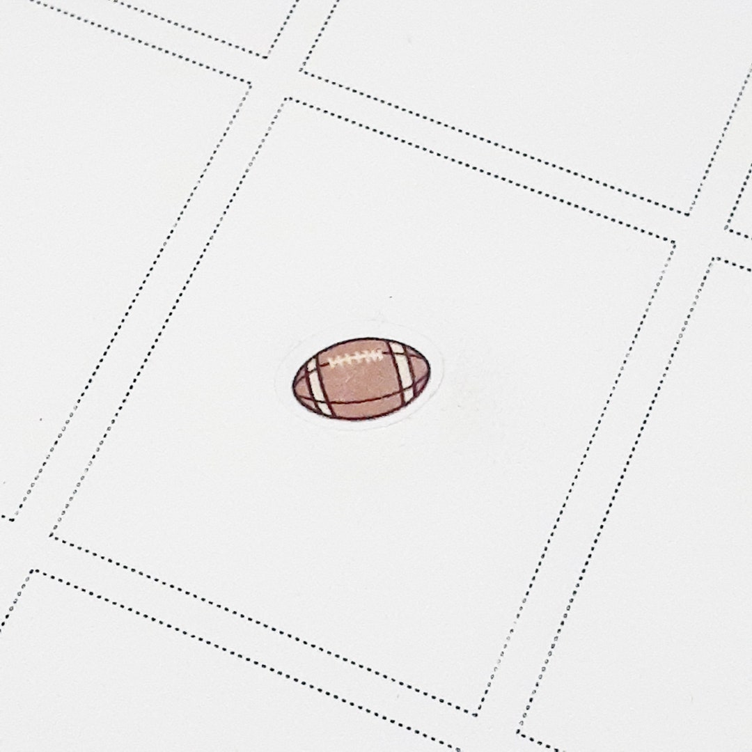 M087 RUGBY BALL Stickers / Sports Stickers / Daily Life Stickers ...