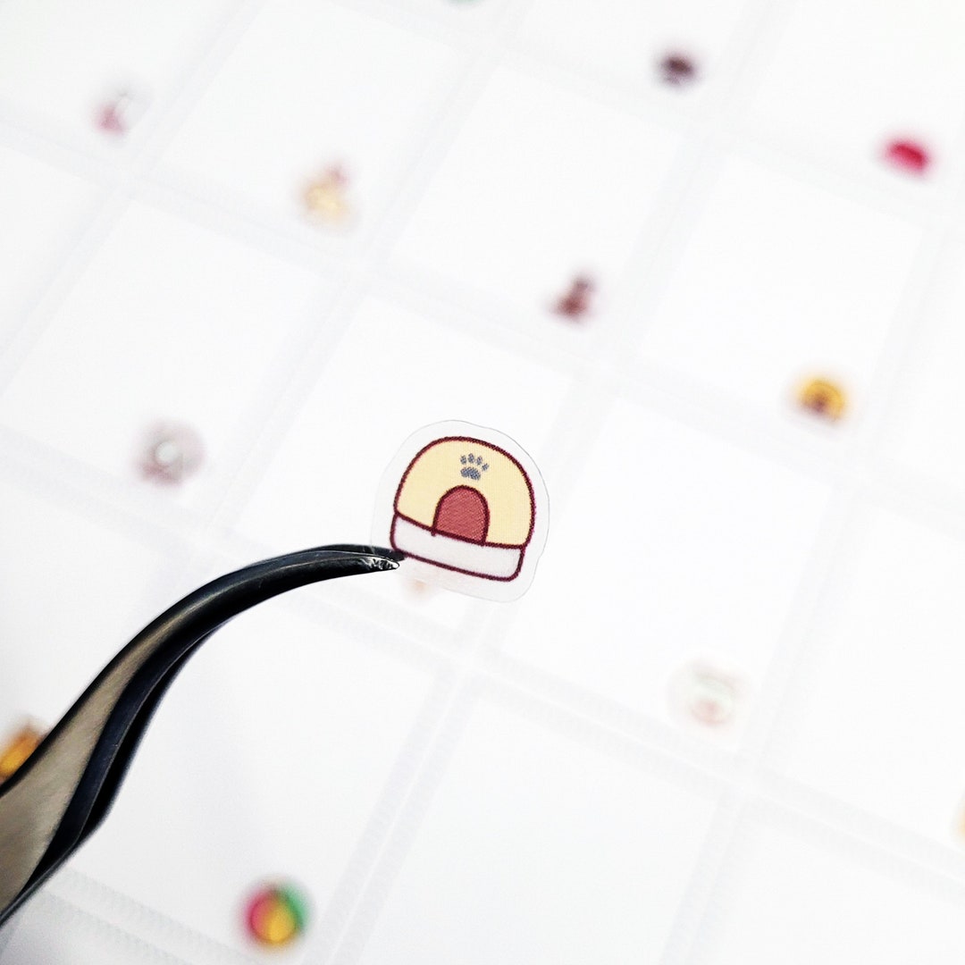 C162 CAT CAVE Stickers / Pet Cave / Pet Stickers / Clear Planner ...