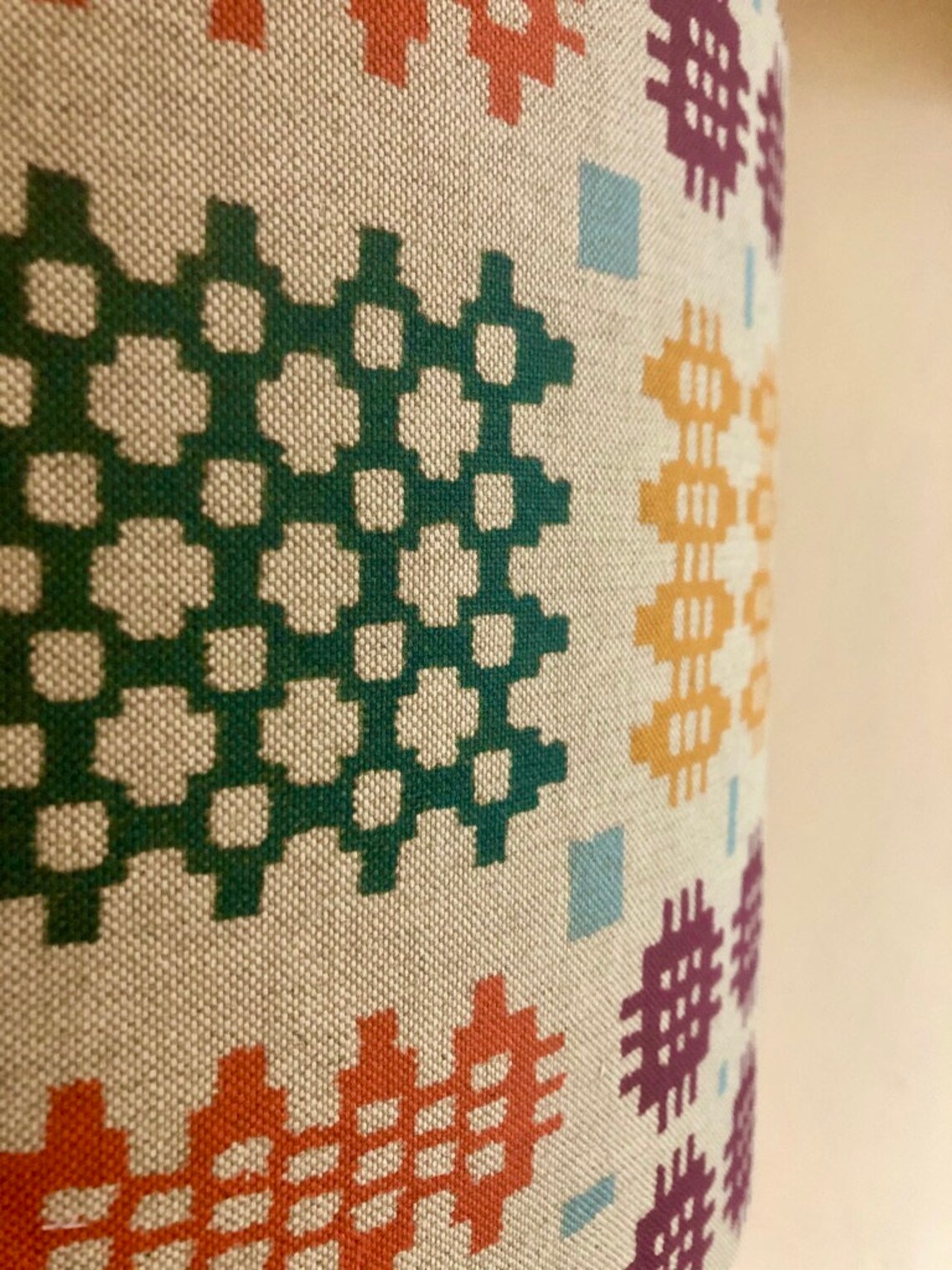 Handmade Welsh Tapestry Blanket Design Lampshade - Etsy UK