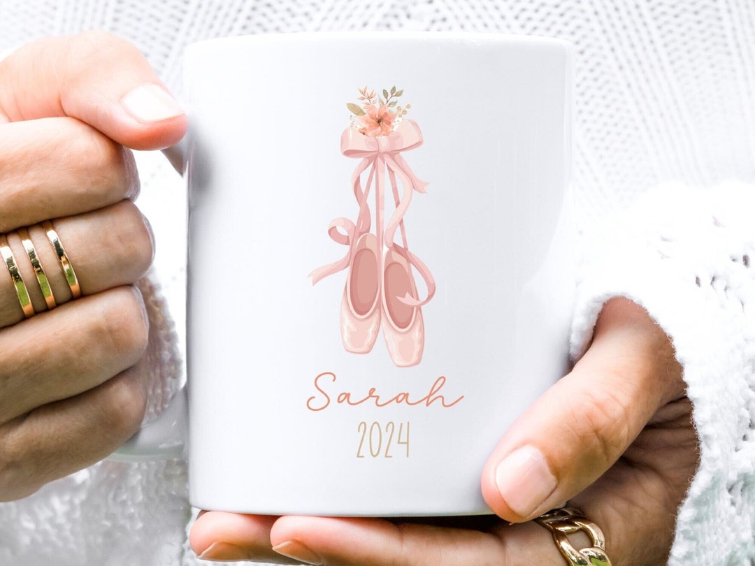 Personalized Ballet Mug, Gift for Ballet Dancer, Custom Ballerina Gifts ...