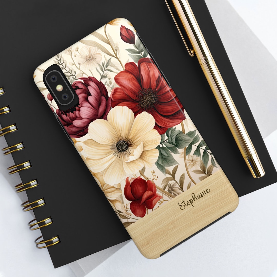 Personalized Wildflower iPhone Case, Custom iPhone 12 Pro Max Case ...