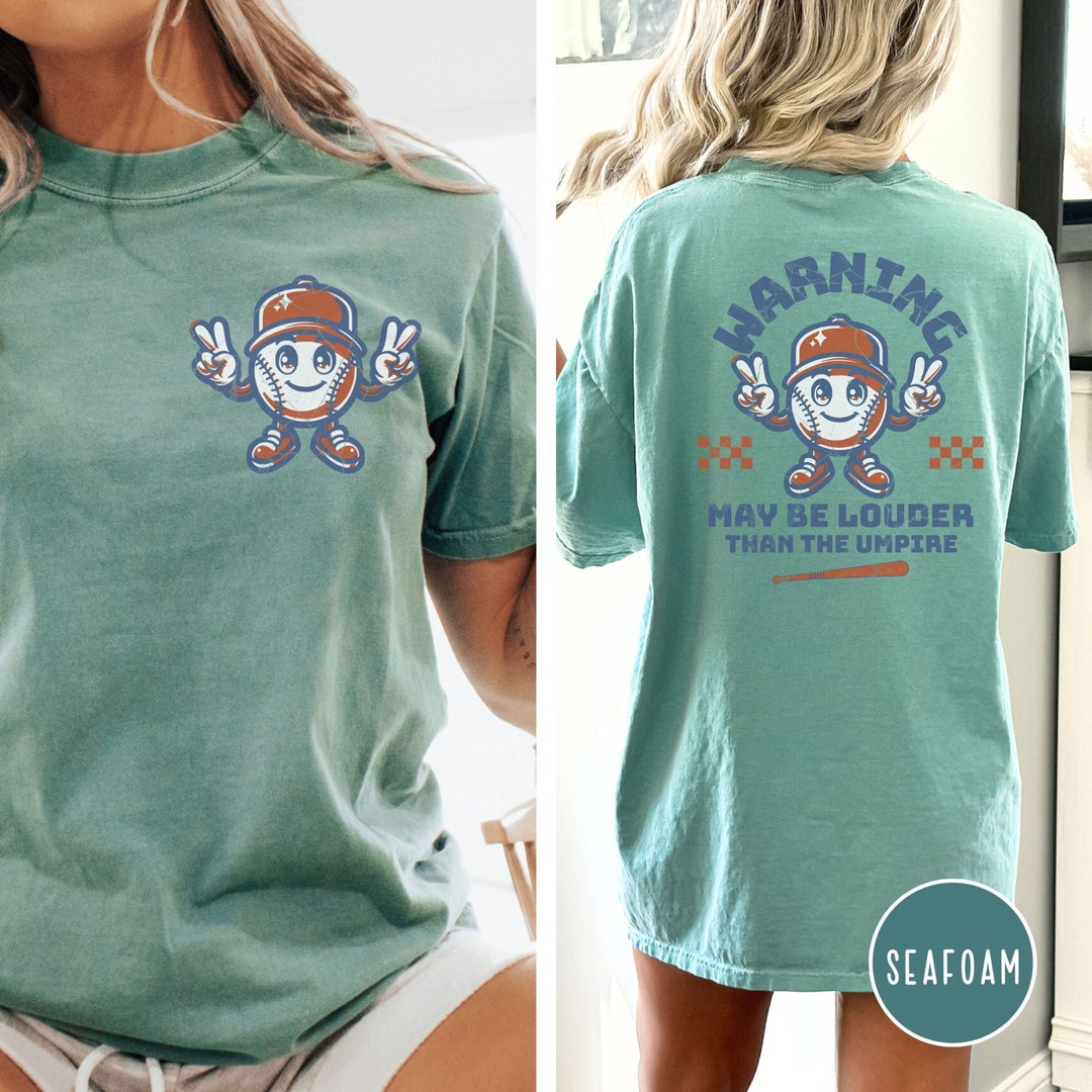Funny Baseball Shirt, Baseball Comfort Colors, Baseball Shirt for Mom ...