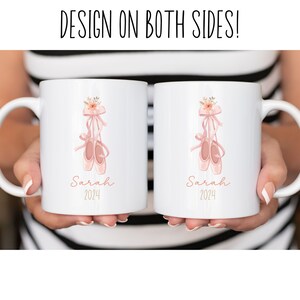 Personalized Ballet Mug, Gift for Ballet Dancer, Custom Ballerina Gifts ...