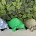 Geometric Turtle Figure | 3D Printed Animal Statue | Nursery Decor ...