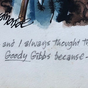 Vintage Cartoon Original Artwork by Roy Raymonde - Etsy