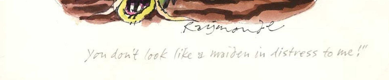 Original Preliminary Cartoon for Playboy Magazine From Studio of Roy ...