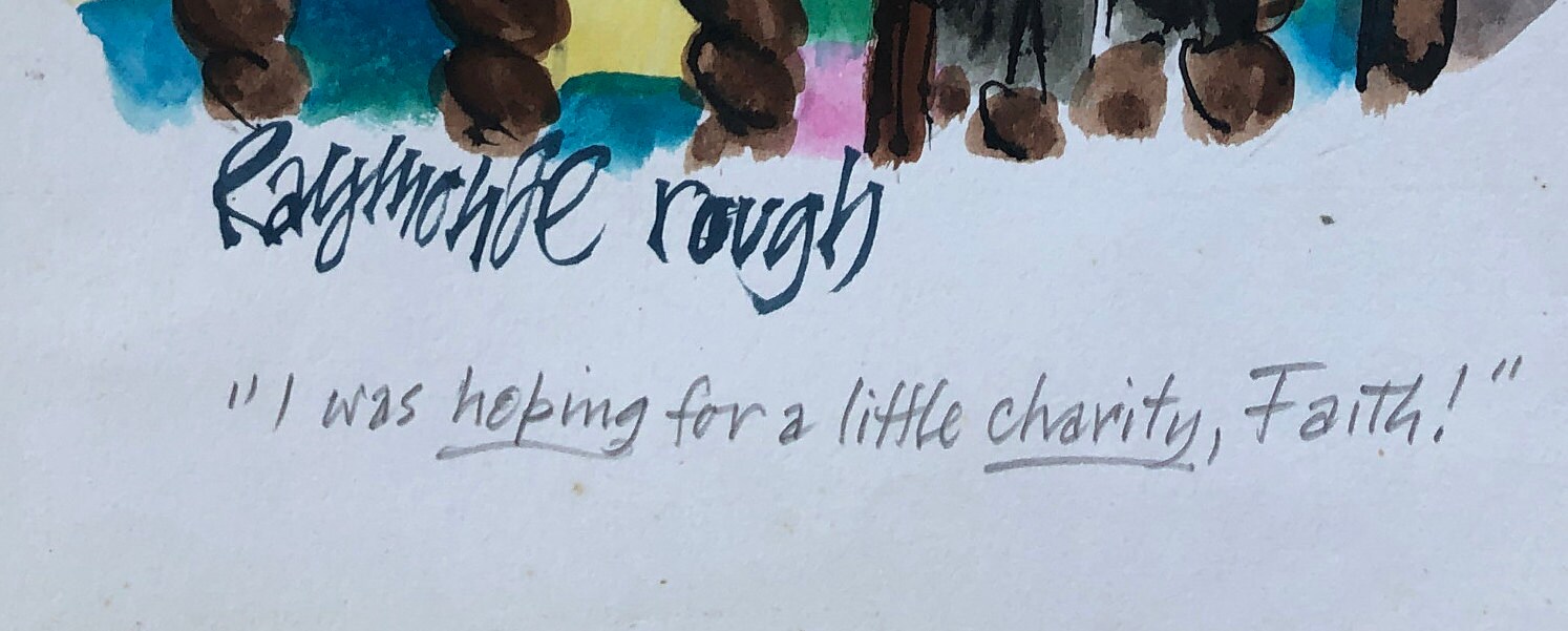 Original Roy Raymonde Preliminary Cartoon for Playboy USA 'faith' - Etsy UK