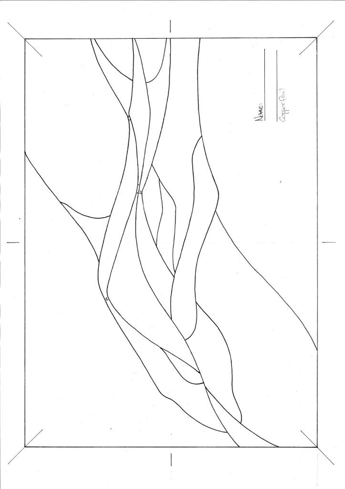 Norman Birrell Glass Artist (1949-2012) - Hand Drawn Beginner or ...