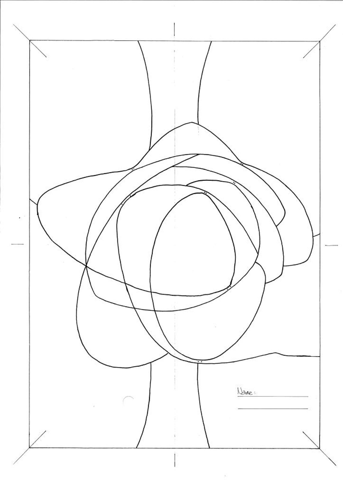 Norman Birrell Glass Artist (1949-2012) - Hand Drawn Beginner or ...