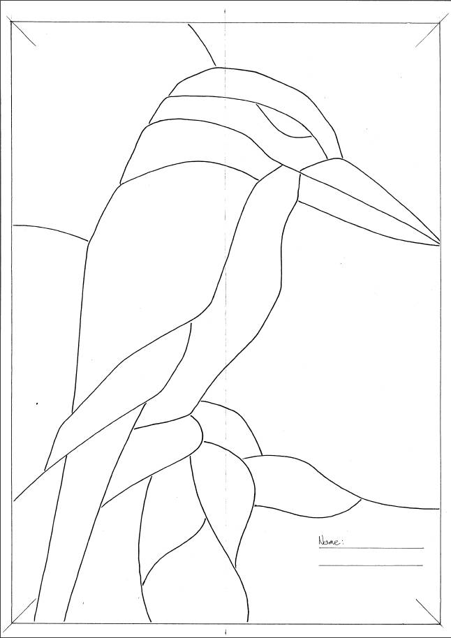 Norman Birrell Glass Artist (1949-2012) - Hand Drawn Beginner or ...