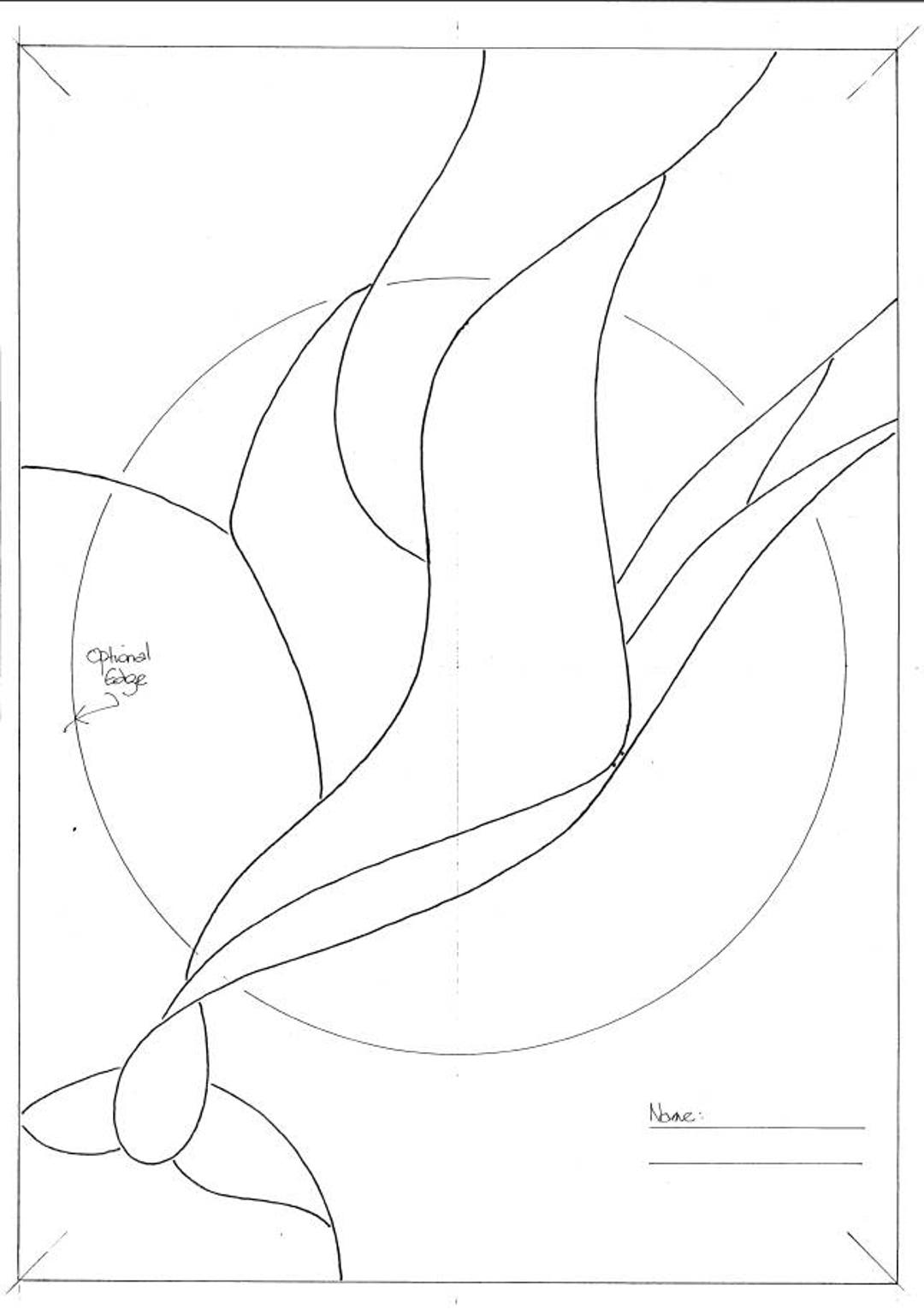 Norman Birrell Glass Artist (1949-2012) - Hand Drawn Beginner or ...