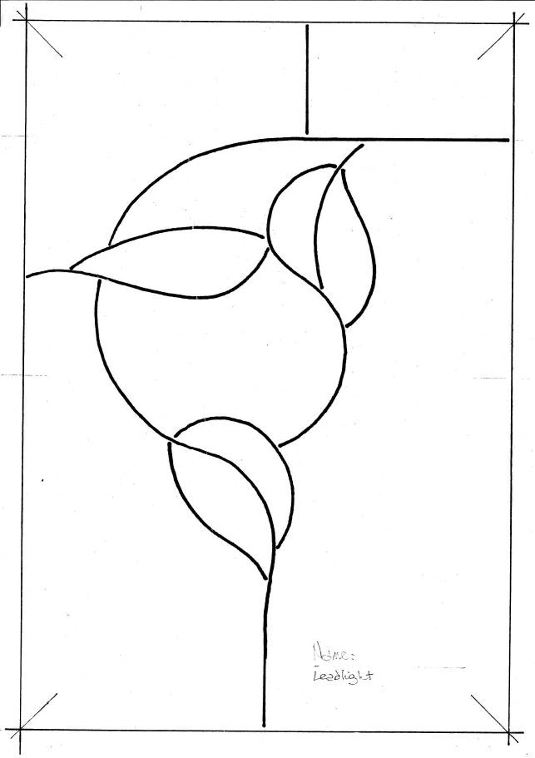 Norman Birrell Glass Artist (1949-2012) - Hand Drawn Beginner or ...