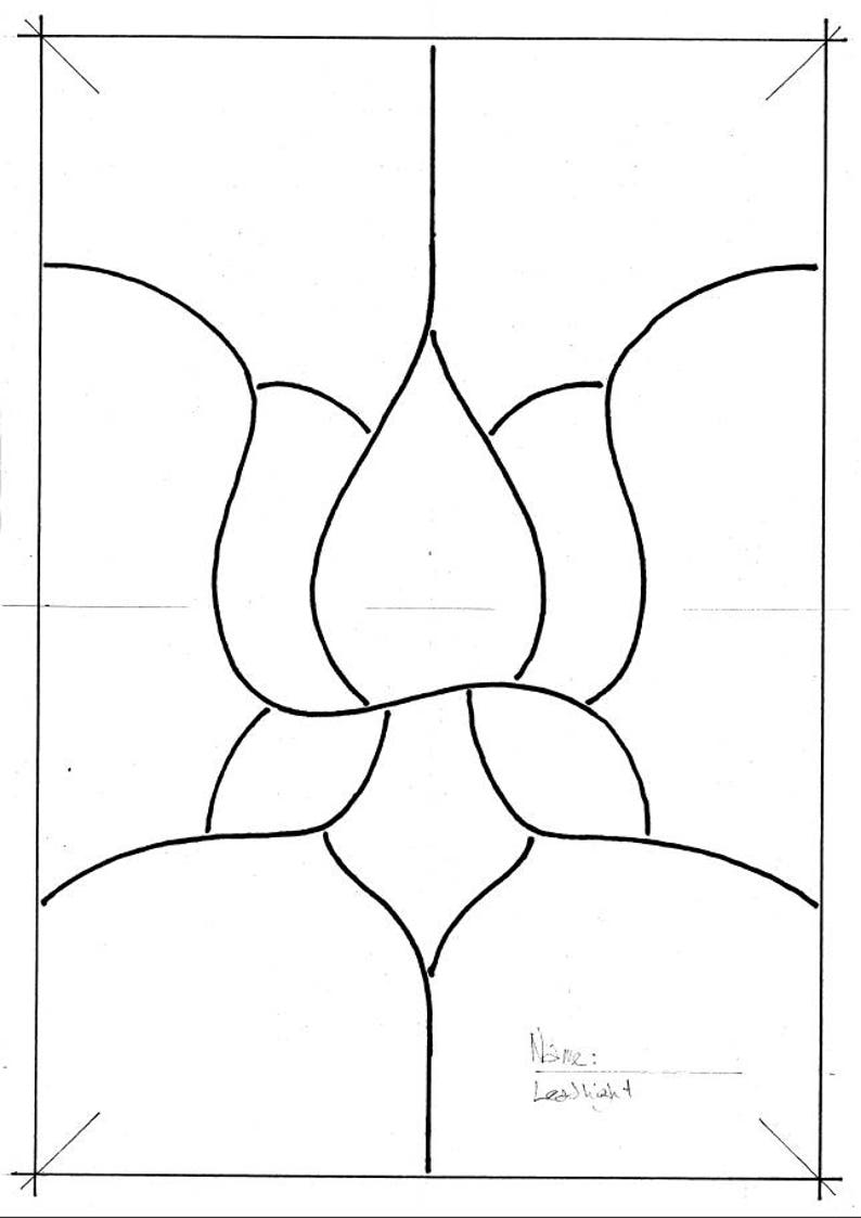 Norman Birrell Glass Artist (1949-2012) - Hand Drawn Beginner or ...