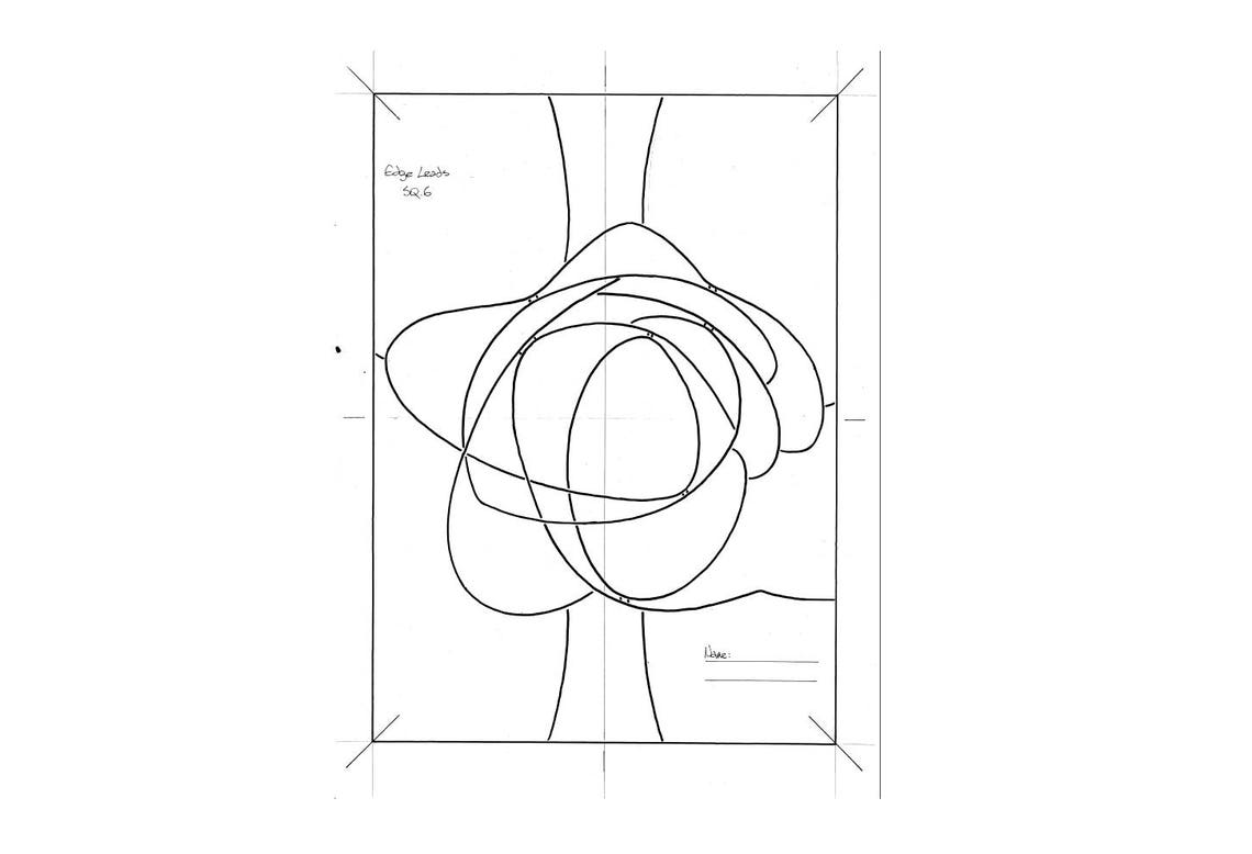 Norman Birrell Glass Artist (1949-2012) - Hand Drawn Beginner or ...
