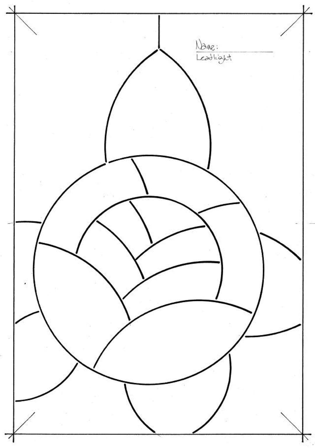 Norman Birrell Glass Artist (1949-2012) - Hand Drawn Beginner or ...