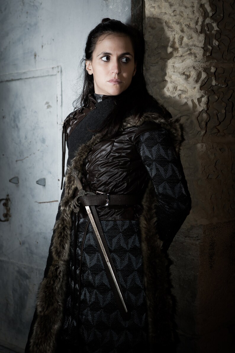 Got Arya Stark Season 7 Winterfell Handmade Dress Etsy