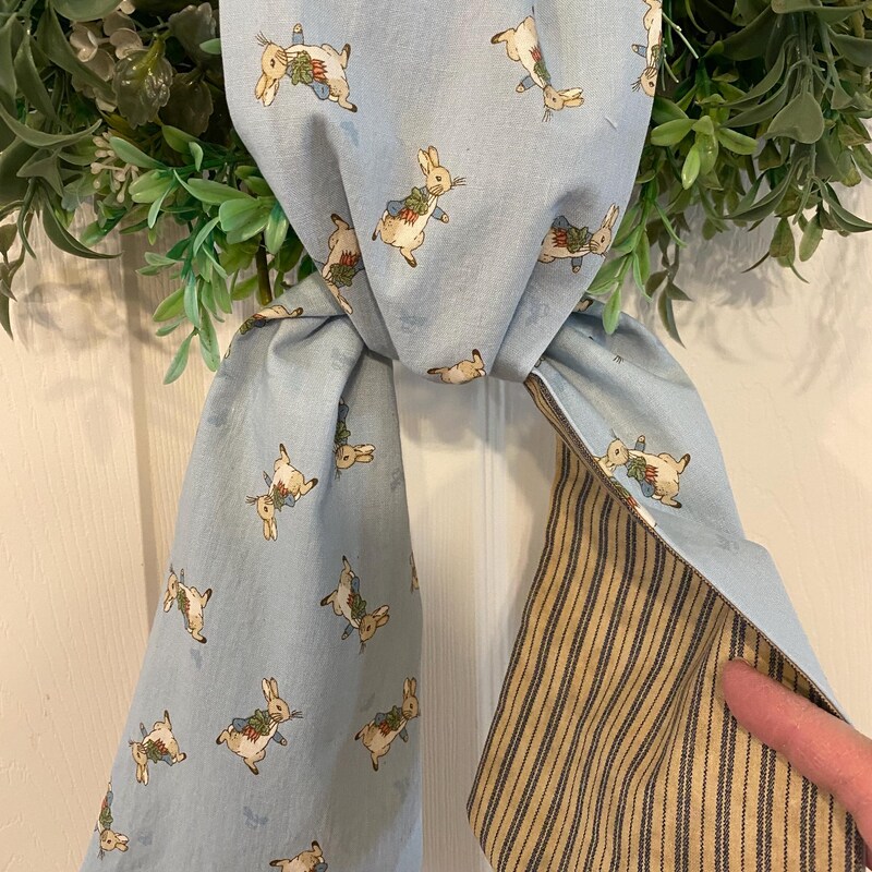Rabbit Wreath - Etsy