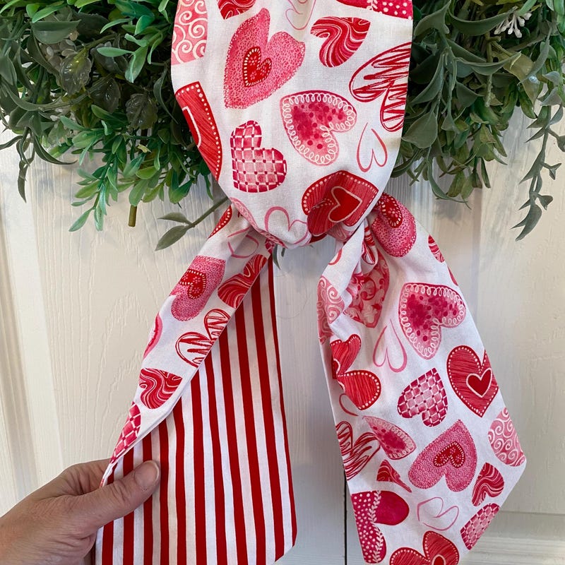 Valentine Door Scarf - Etsy