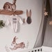 Happy Rabbits Wall Sticker, Bunnies Wall Art, Pell&stick Wall Decor ...
