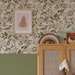 Birds and Beige Spring Wallpaper DEKORNIK, Vintage Wallpaper, Girl's ...