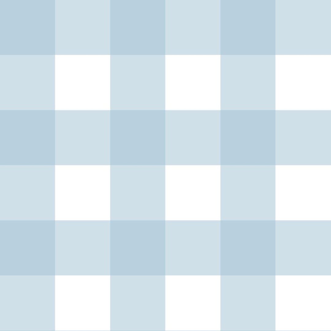 Check Classic Light Blue Wallpaper, Pastel Delicate Pattern - Etsy