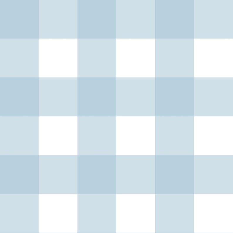 Check Classic Light Blue Wallpaper, Pastel Delicate Pattern - Etsy