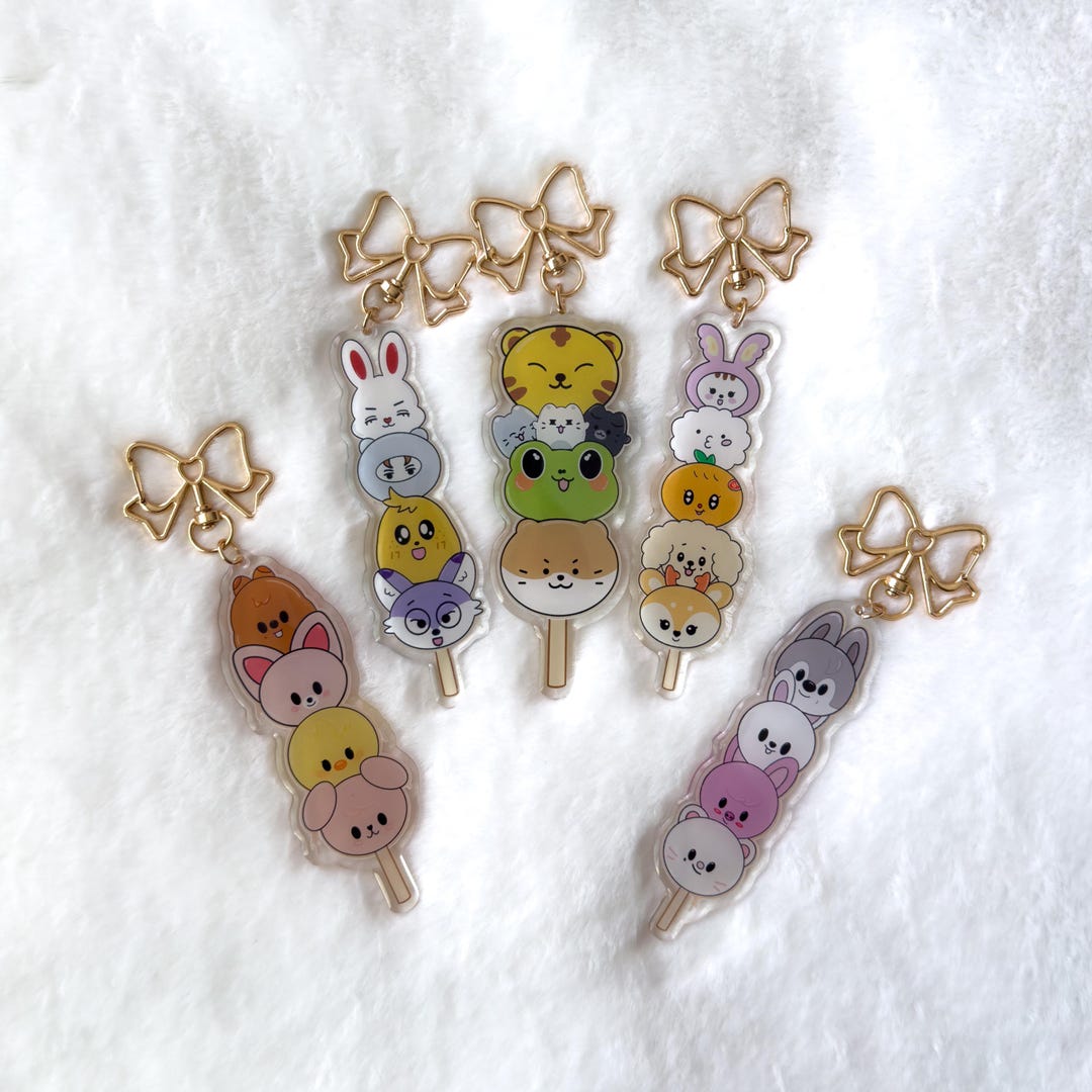 Kpop Tanghulu Keychains - Etsy
