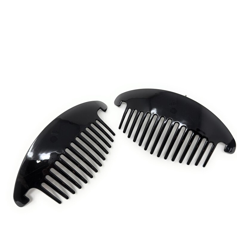 6 Sets Interlocking Banana Combs Hair Clip French Side Comb Holder ...