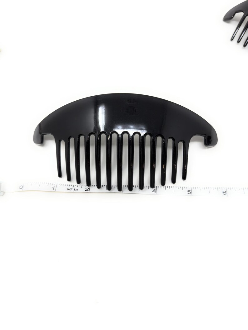 6 Sets Interlocking Banana Combs Hair Clip French Side Comb Holder ...